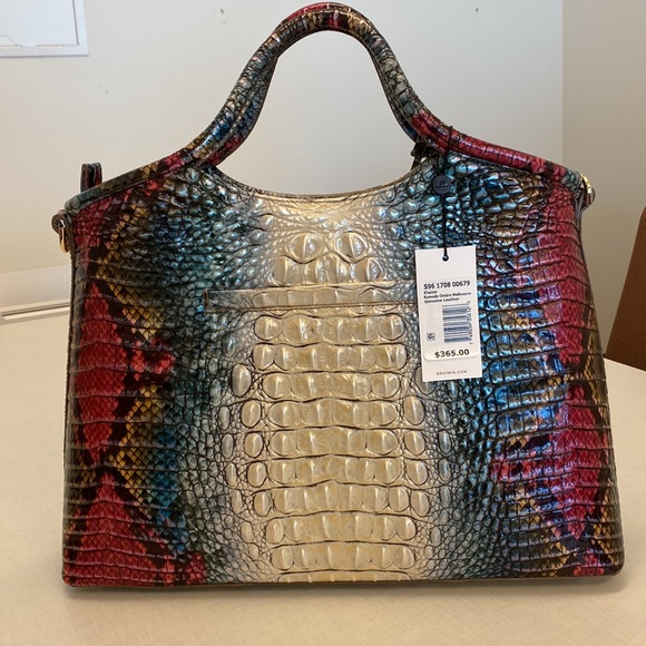 Brahmin | Bags | Brahmin Elaine Ombr Melbourne Nwt Dust Bag Included ...